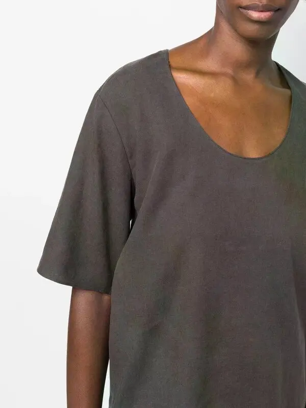 LOW CLASSIC Scoop-neck Short-sleeve T-shirt