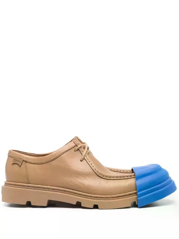 Camper Junction Contrasting-toecap Brogues - Brown