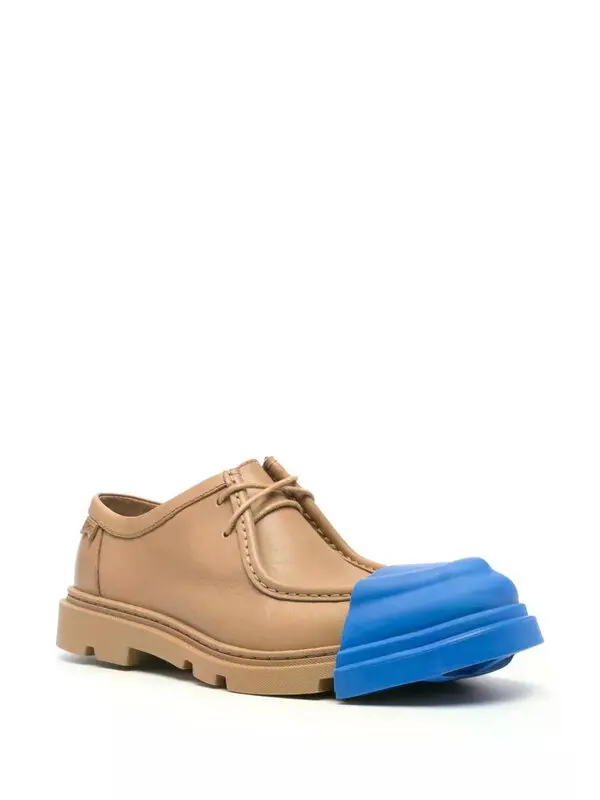 Camper Junction Contrasting-toecap Brogues - Brown