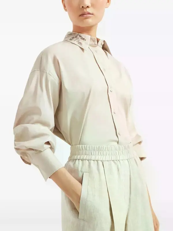 Brunello Cucinelli Linen Trousers