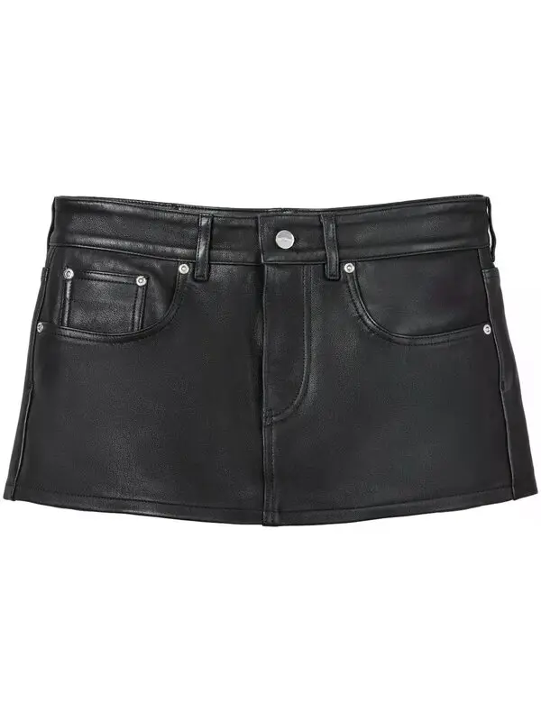 Marc Jacobs Lambskin Leather Shorts