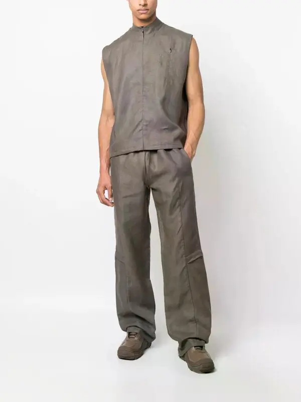 ROBYN LYNCH Linen Cargo Trousers