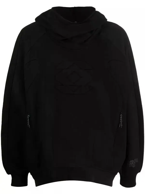 Alexander McQueen Embossed-detail Loose-fit Hoodie