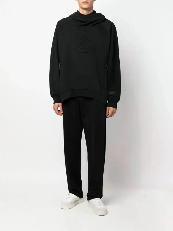 Alexander McQueen Embossed-detail Loose-fit Hoodie