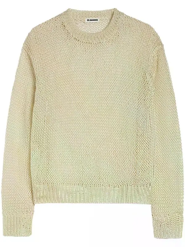 JIL SANDER Open Knit Sweater