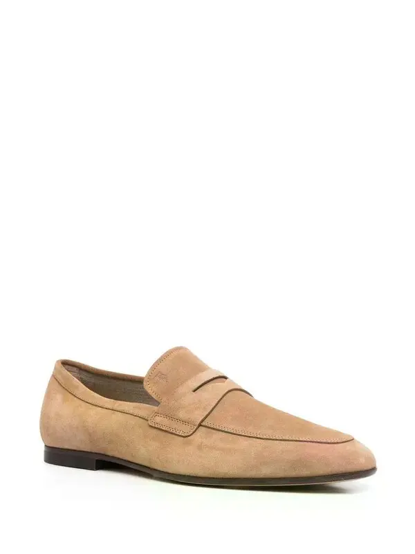 TOD'S Almond-toe Penny Loafers
