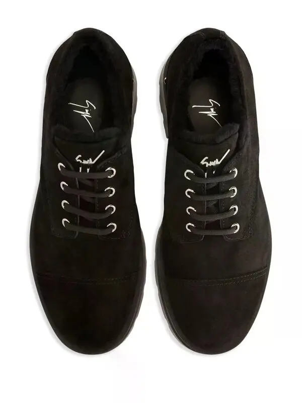 GIUSEPPE ZANOTTI Lapley Suede Lace-up Shoes