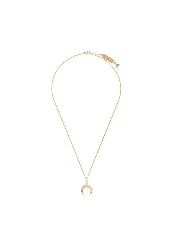 COUP DE COEUR Horn Pendant Necklace - Gold
