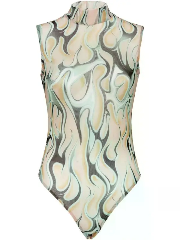 Philipp Plein Sleeveless Flame Body - Neutrals
