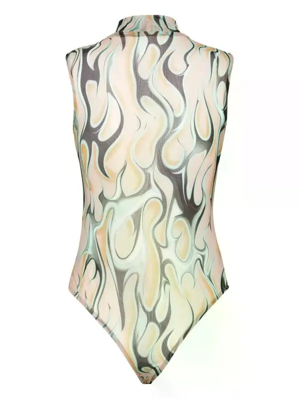Philipp Plein Sleeveless Flame Body - Neutrals