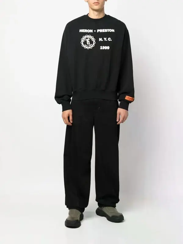 Heron Preston Medieval Heron Sweatshirt