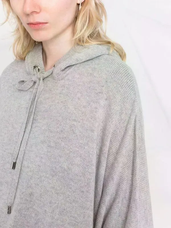 Michael Kors Fine-knit Hooded Cape