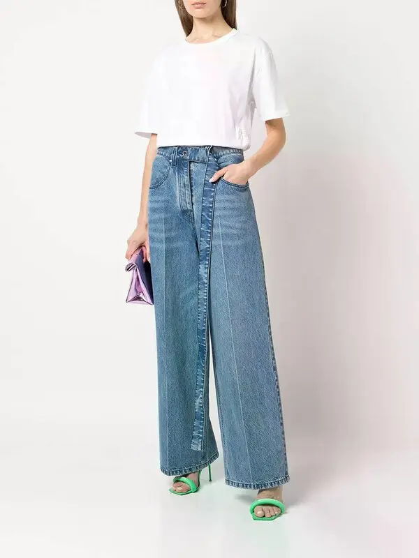 Alexander Wang Puff Logo Cotton T-shirt