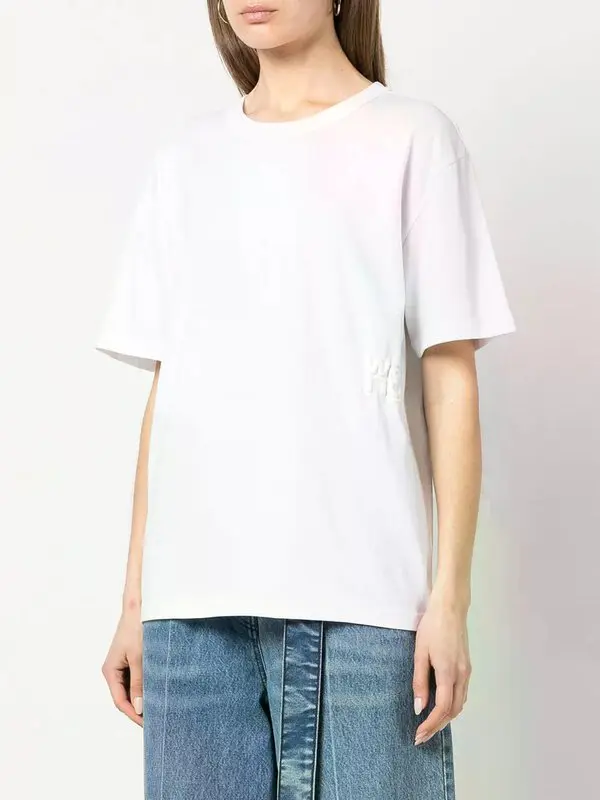 Alexander Wang Puff Logo Cotton T-shirt