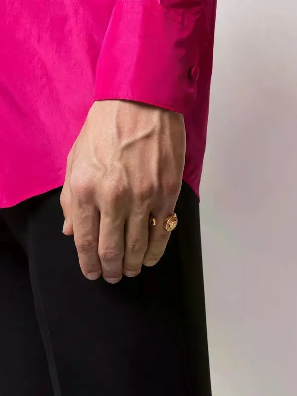 Versace Safety Pin Open Ring