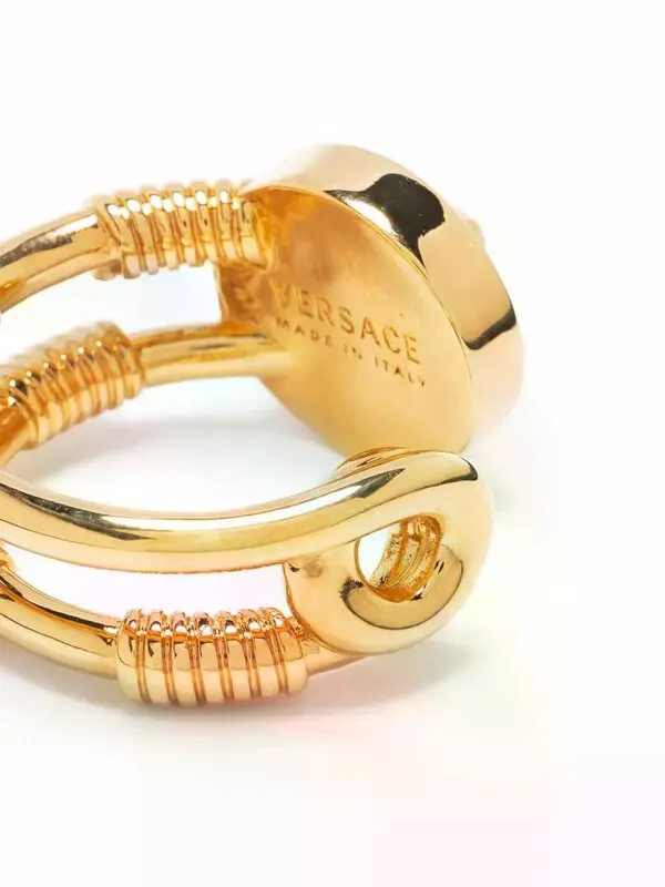 Versace Safety Pin Open Ring