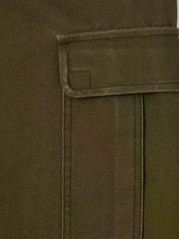 Marc Jacobs Cotton Canvas Cargo Midi Skirt