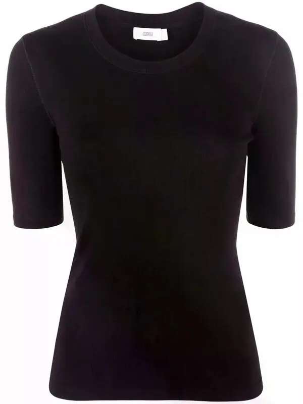 Closed Short-sleeve Slim T-shirt - Black
