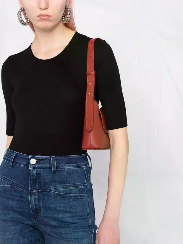 Closed Short-sleeve Slim T-shirt - Black