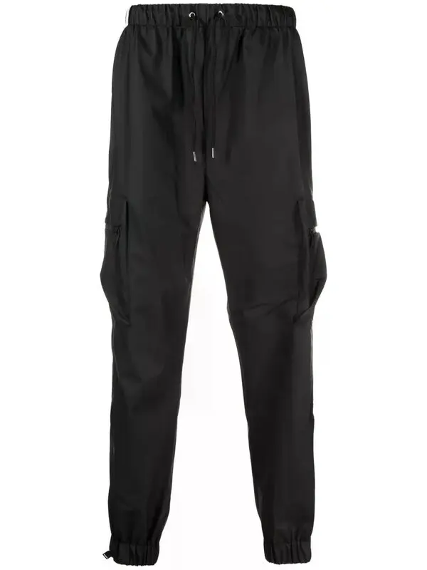 Rains Drawstring-waistband Tapered Cargo Trousers