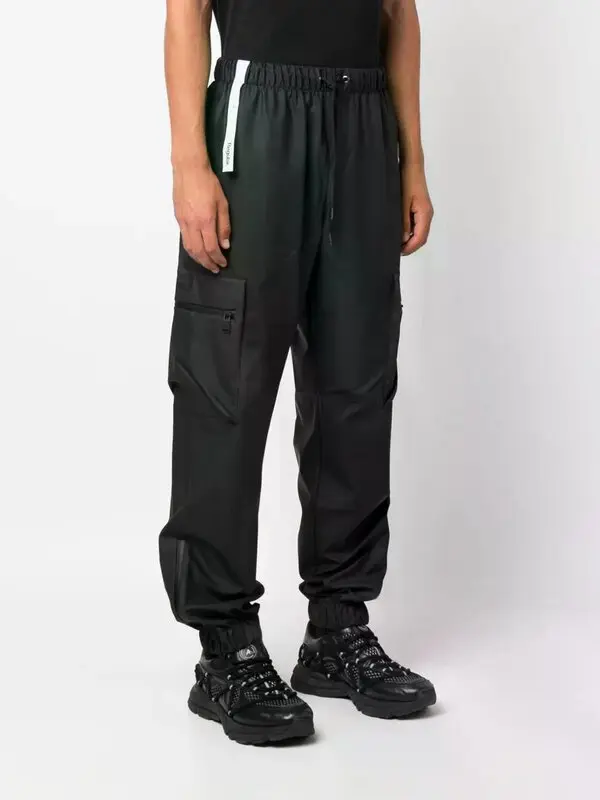 Rains Drawstring-waistband Tapered Cargo Trousers