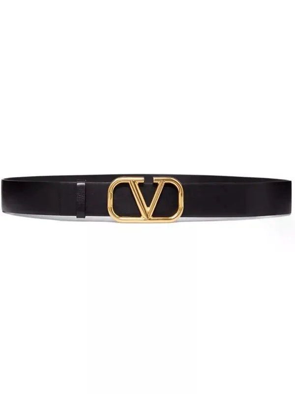 Valentino Garavani 40mm Vlogo Signature Belt - Black