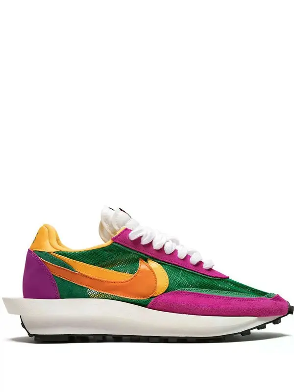Nike X Sacai Ldwaffle Sneakers - Green
