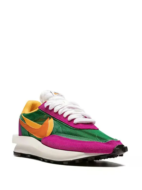 Nike X Sacai Ldwaffle Sneakers - Green