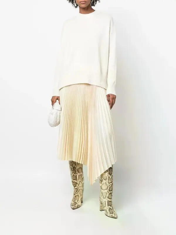 JIL SANDER Long-sleeve Knit Jumper - Neutrals