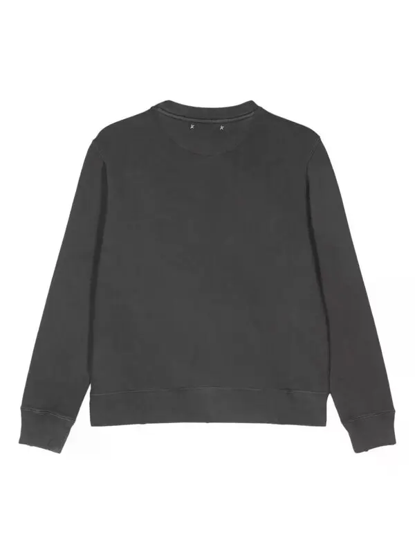 GOLDEN GOOSE Crystal-embellished Cotton Sweatshirt
