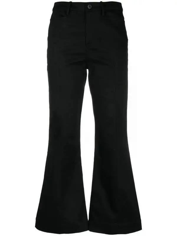 Proenza Schouler White Label Cropped Flared Trousers