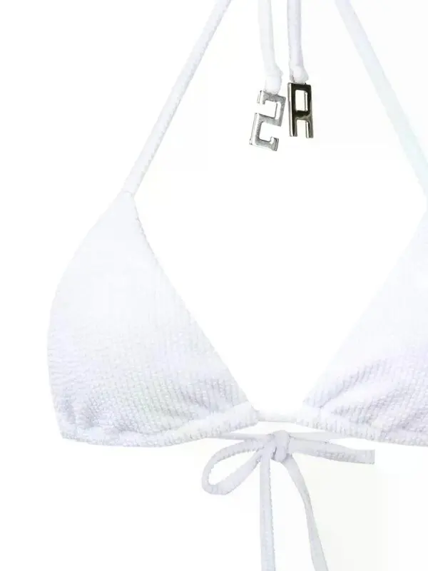 AMIR SLAMA Ribbed Triangle Bikini