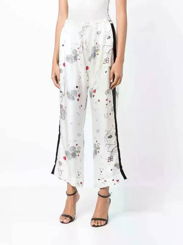 MACGRAW Drawstring Loose-fit Trousers