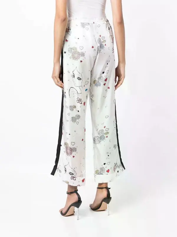 MACGRAW Drawstring Loose-fit Trousers