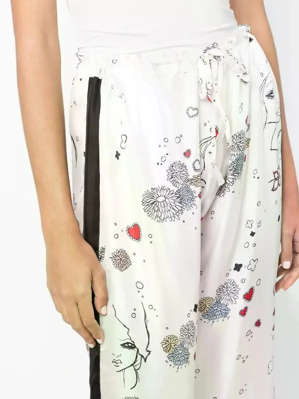 MACGRAW Drawstring Loose-fit Trousers