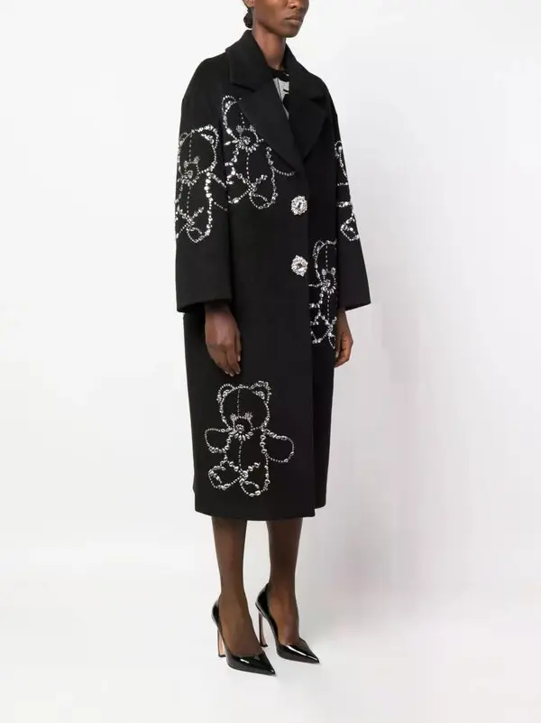 Philipp Plein Castoni Teddy Bear Oversized Coat