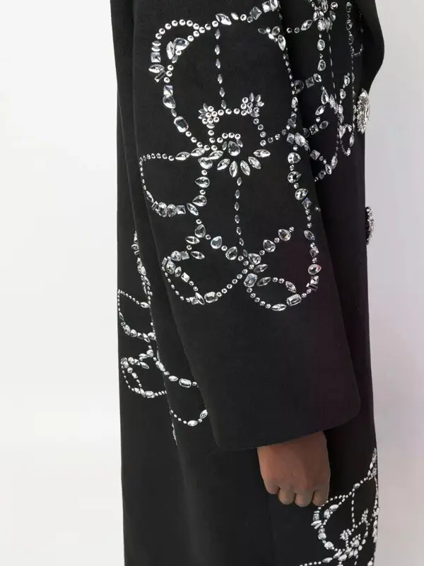 Philipp Plein Castoni Teddy Bear Oversized Coat