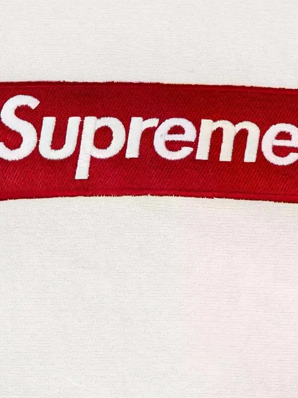 Supreme Box Logo Hoodie - White
