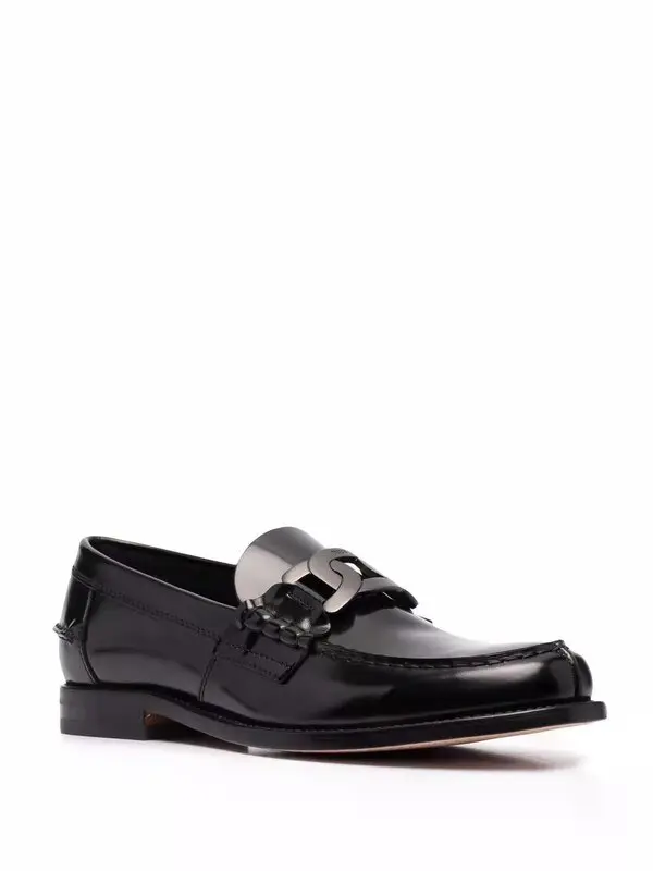 TOD'S Chain-link Detail Loafers
