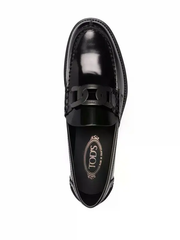 TOD'S Chain-link Detail Loafers