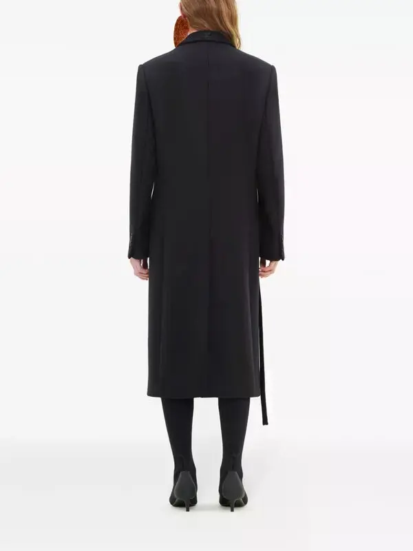 COURREGES Strap-detail Single-breasted Coat