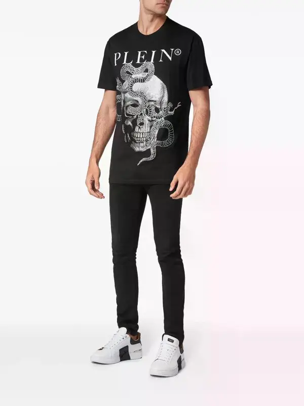 Philipp Plein Skull Snake T-shirt - Black