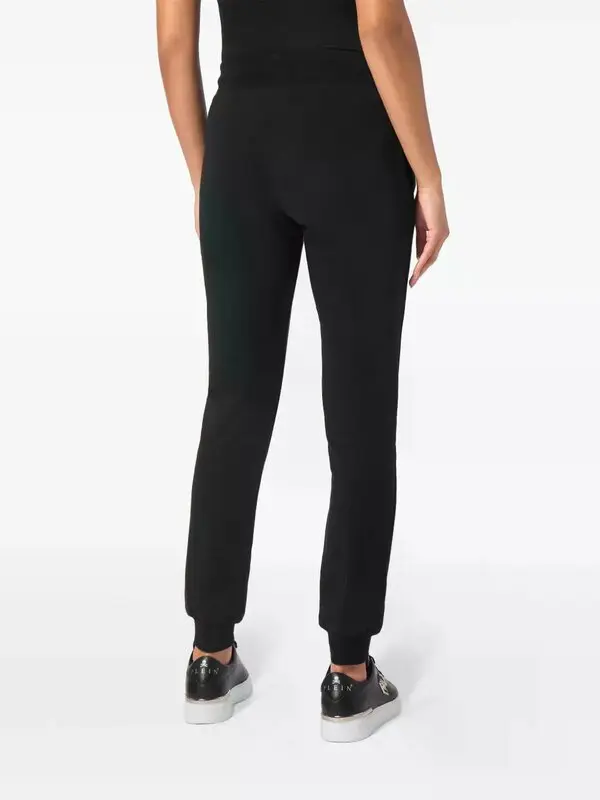 Philipp Plein Crystal-embellished Track Pants
