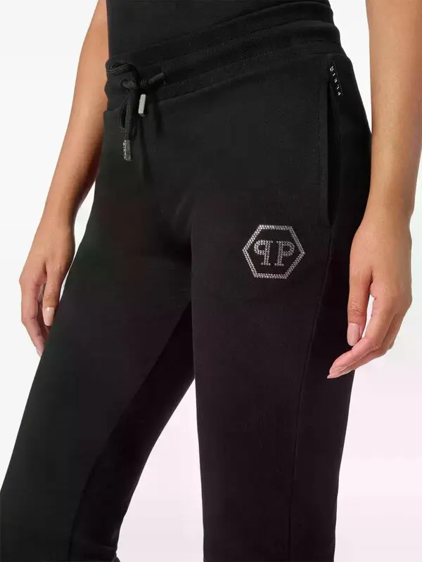 Philipp Plein Crystal-embellished Track Pants