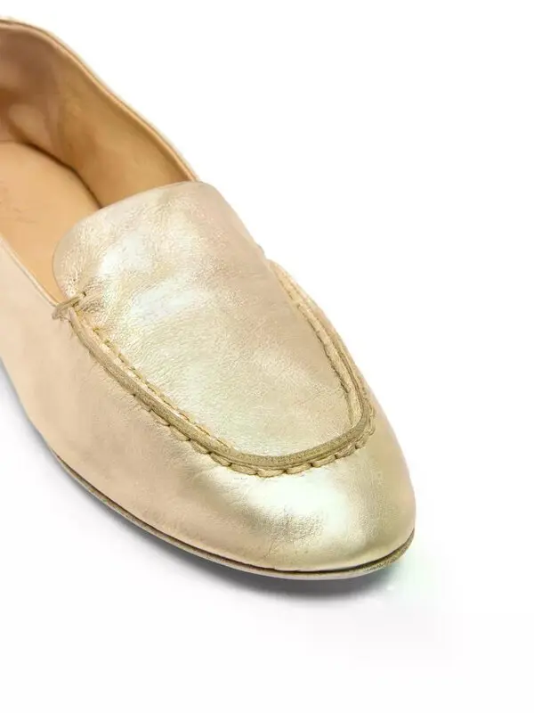 Marsèll Mandolo Leather Loafers - Gold