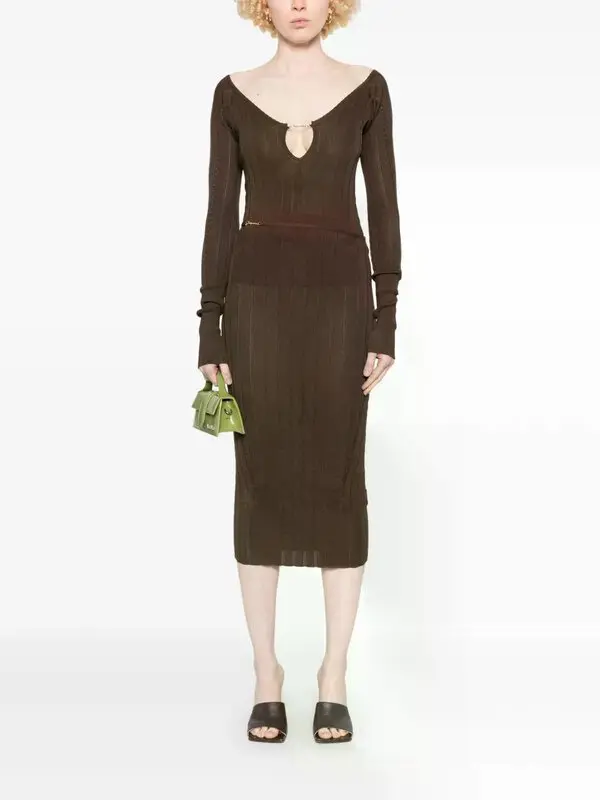 Jacquemus Le Sommet Pralù Top - Brown