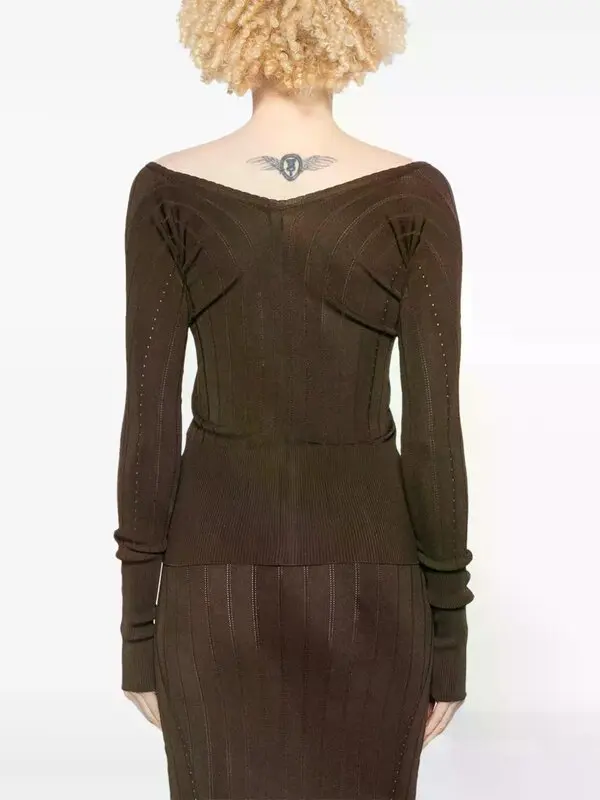 Jacquemus Le Sommet Pralù Top - Brown