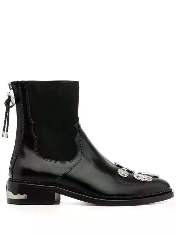 Toga Mix-badge Chelsea Boots