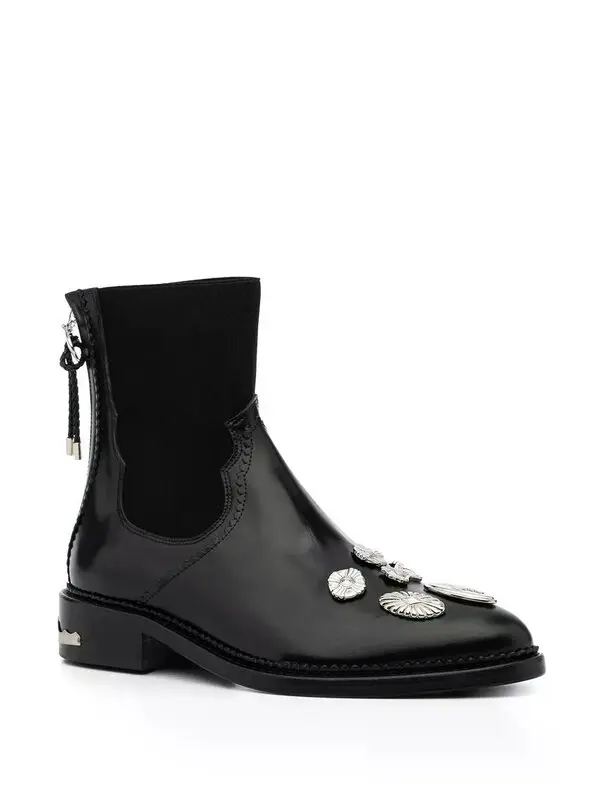 Toga Mix-badge Chelsea Boots