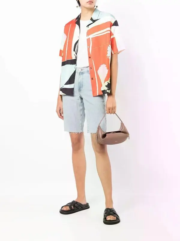 J Brand Mid-length Denim Shorts